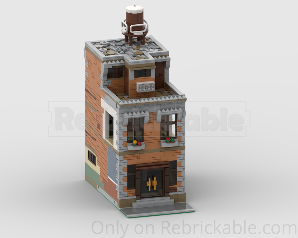 LEGO MOC-236761 Prime-Time-Building Hallway by Sambir | Rebrickable ...
