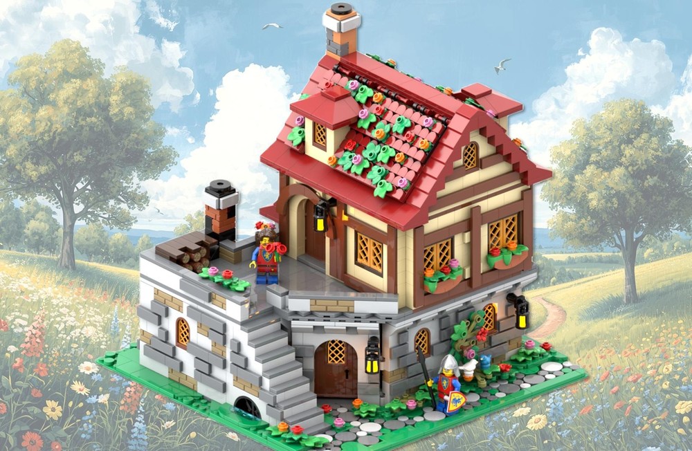 LEGO MOC LEGO® / MOC / Brick Creation - Set 001 - The Tavern Under the ...