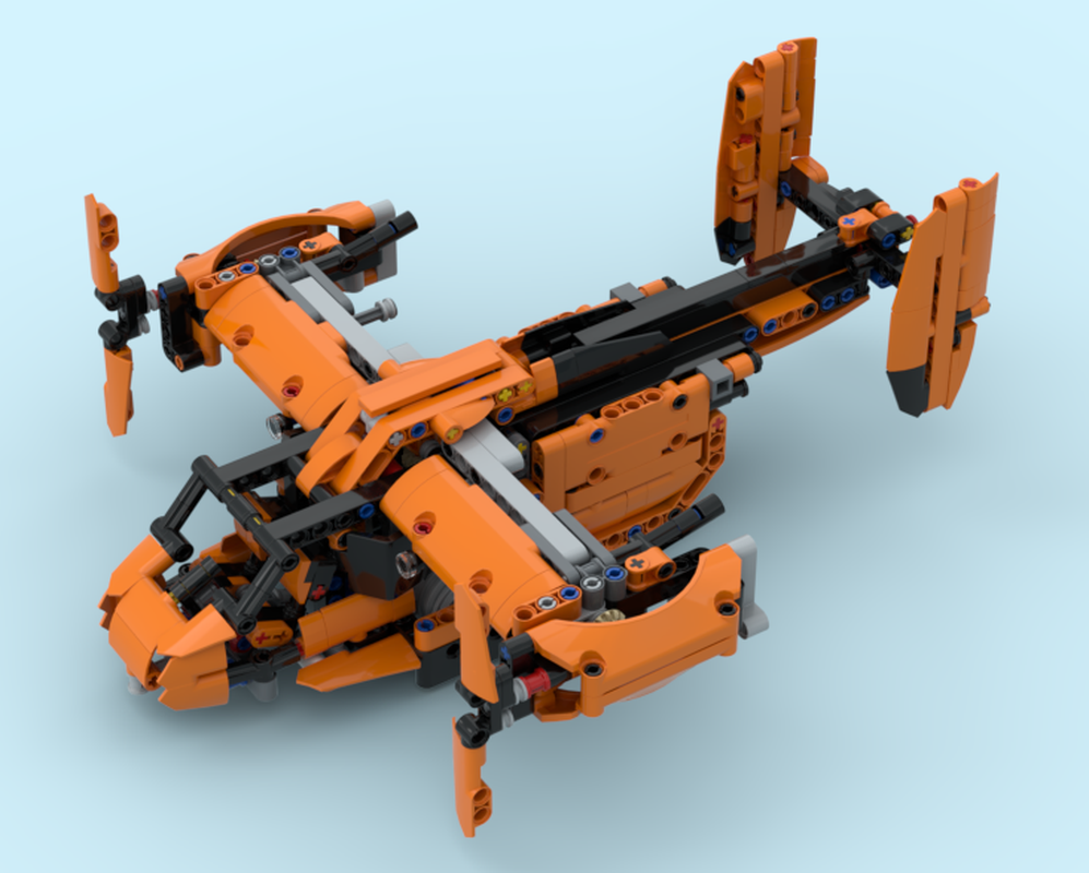 LEGO MOC-236794 42204 Osprey by ale0794 | Rebrickable - Build with LEGO