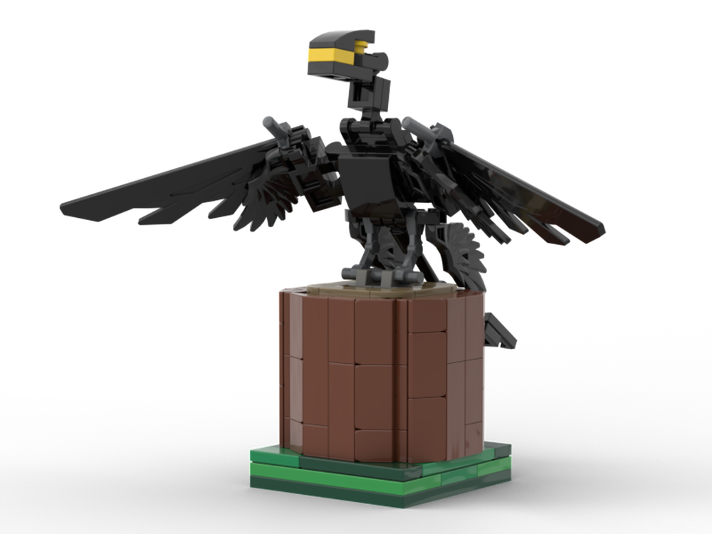 LEGO MOC-236803 Microraptor on a log MOC by Rey_Reyowicz | Rebrickable ...