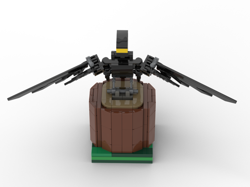LEGO MOC-236803 Microraptor on a log MOC by Rey_Reyowicz | Rebrickable ...