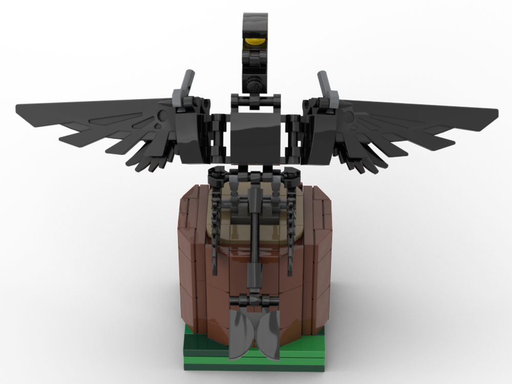 LEGO MOC-236803 Microraptor on a log MOC by Rey_Reyowicz | Rebrickable ...