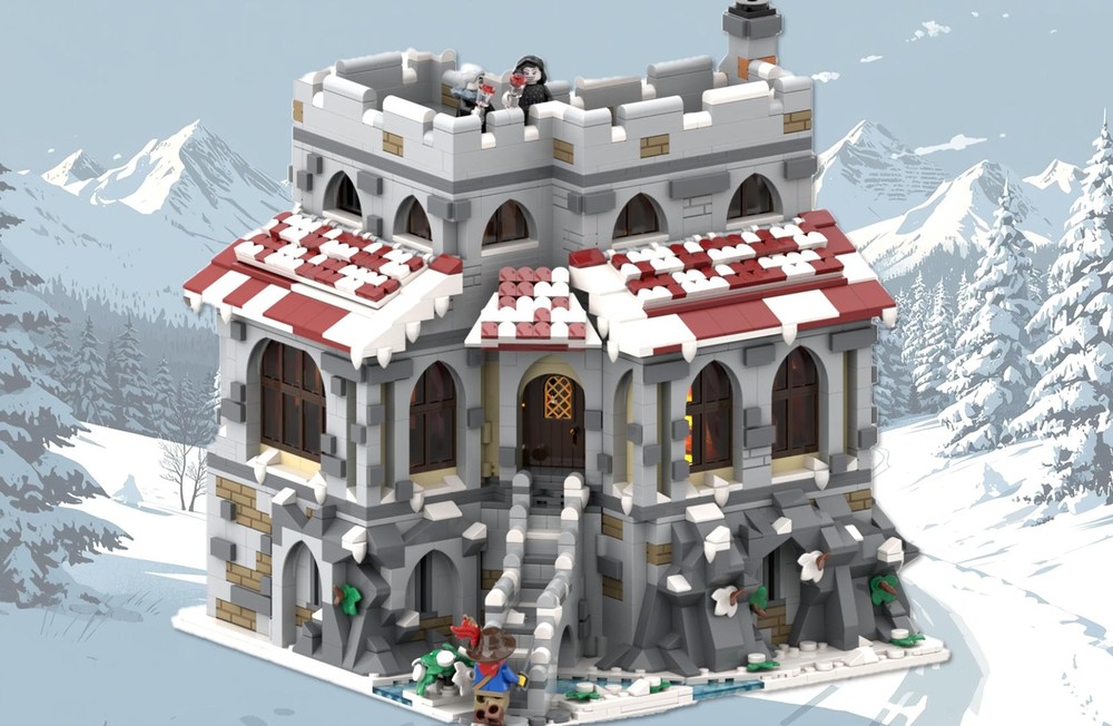 LEGO MOC LEGO® / MOC / Brick Creation - Set 003 - The Vampire's Manor ...