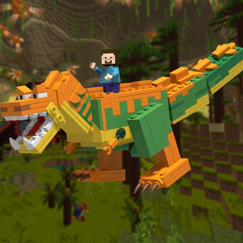 LEGO MOC Tremorsaurus (Alex's Caves) by acorn.weevil | Rebrickable ...