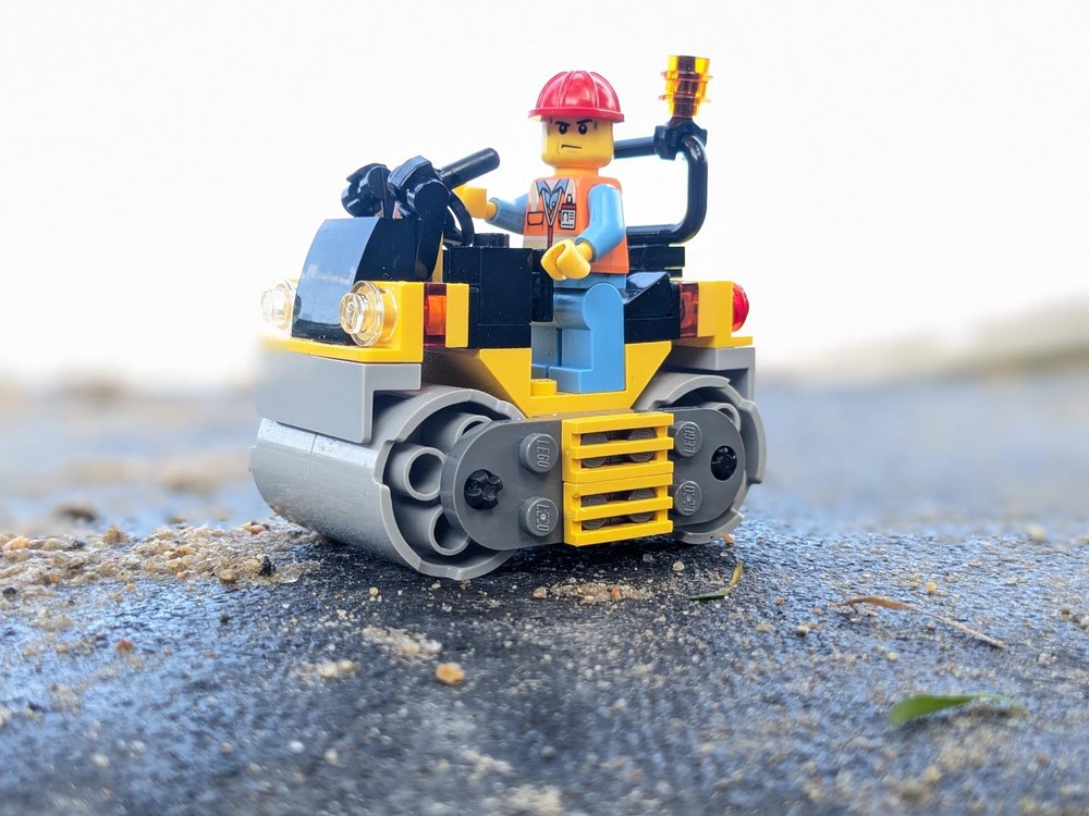 LEGO MOC-236842 Compact Road Roller by irabricks | Rebrickable - Build ...