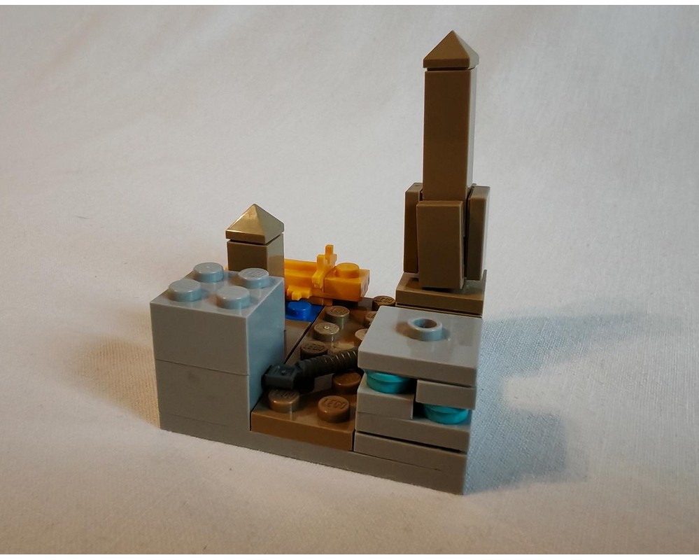 LEGO MOC-236844 Shaft with Stalactites 30647 Alternate Build by AlexGam ...