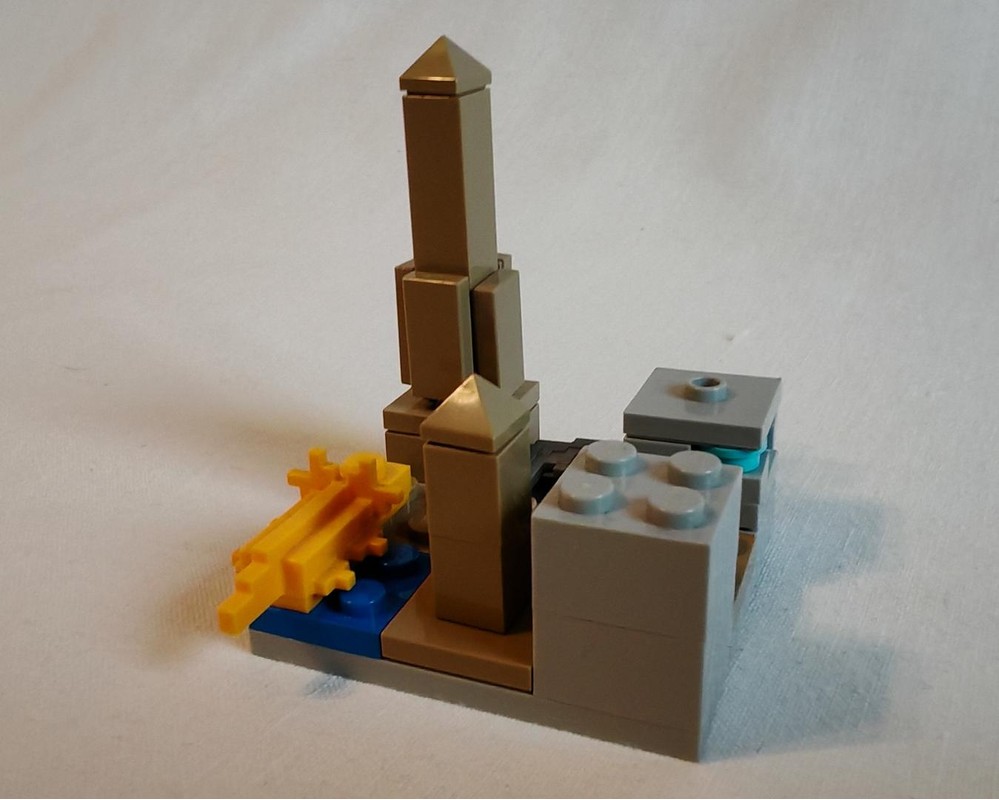 LEGO MOC-236844 Shaft with Stalactites 30647 Alternate Build by AlexGam ...