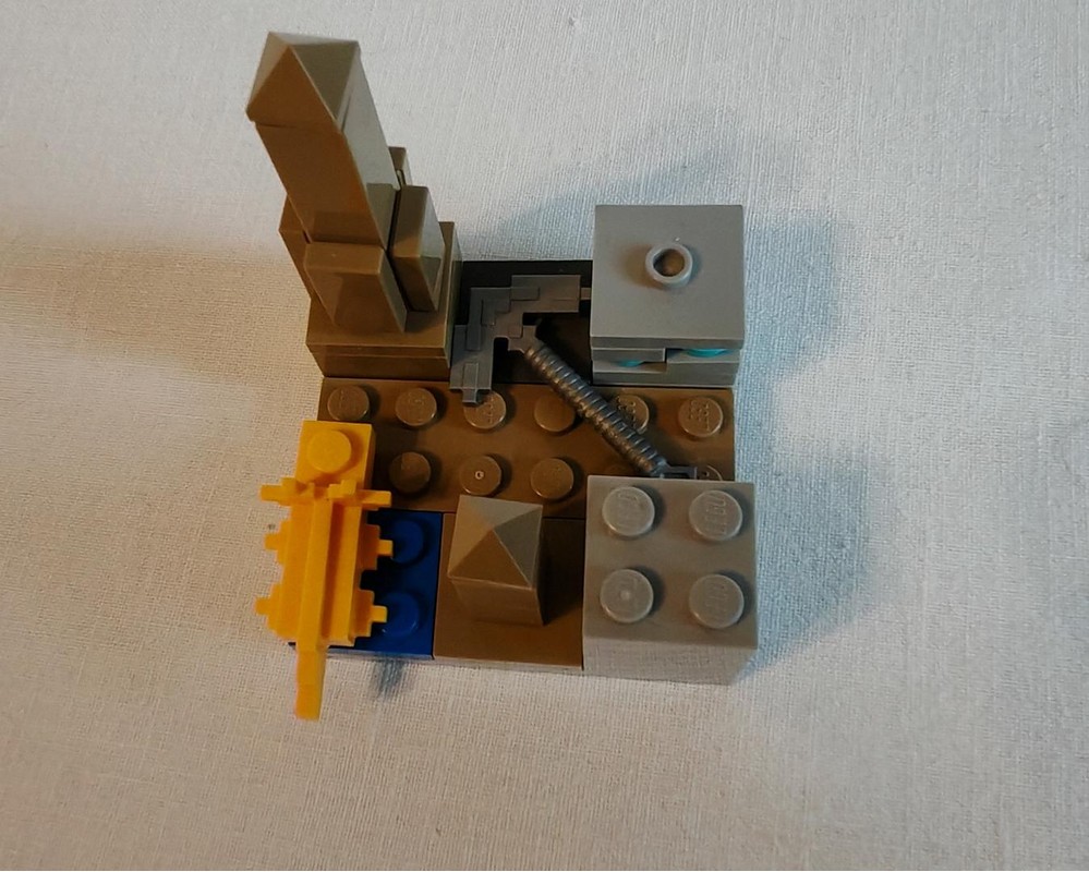 LEGO MOC-236844 Shaft with Stalactites 30647 Alternate Build by AlexGam ...