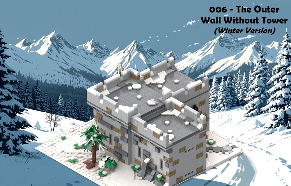 LEGO MOC LEGO® / MOC / Brick Creation - Set 006 - The Outer Wall ...