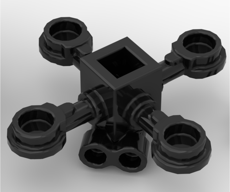 LEGO MOC-236858 Minifigure scale drones by Smellybricks | Rebrickable ...