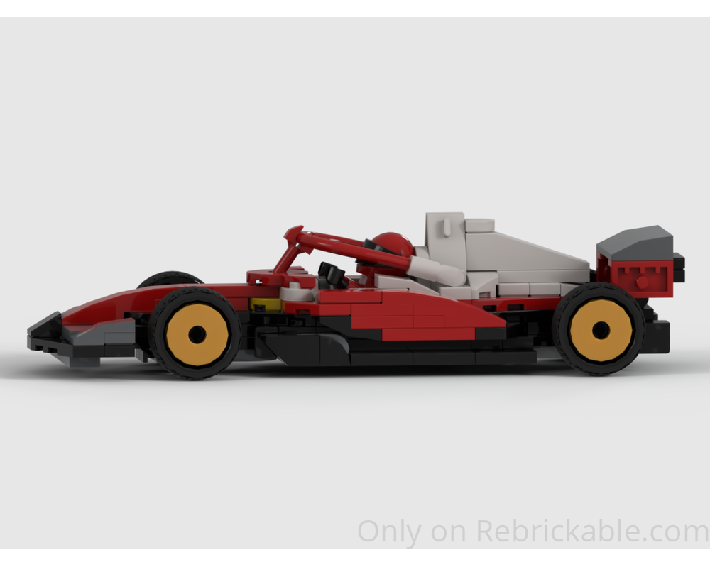 LEGO MOC-236881 60443 v3MOC (SF25 Monza F1 race car with F1 Garage ...