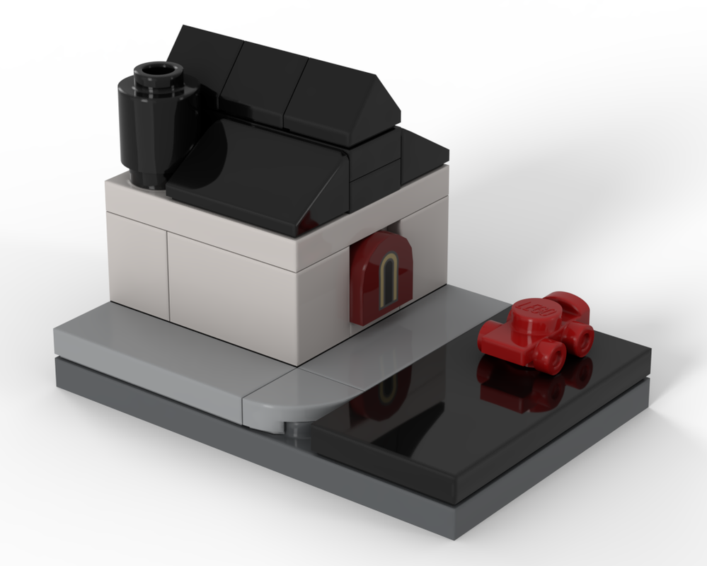LEGO MOC mini house by BucktoothBuilder | Rebrickable - Build with LEGO