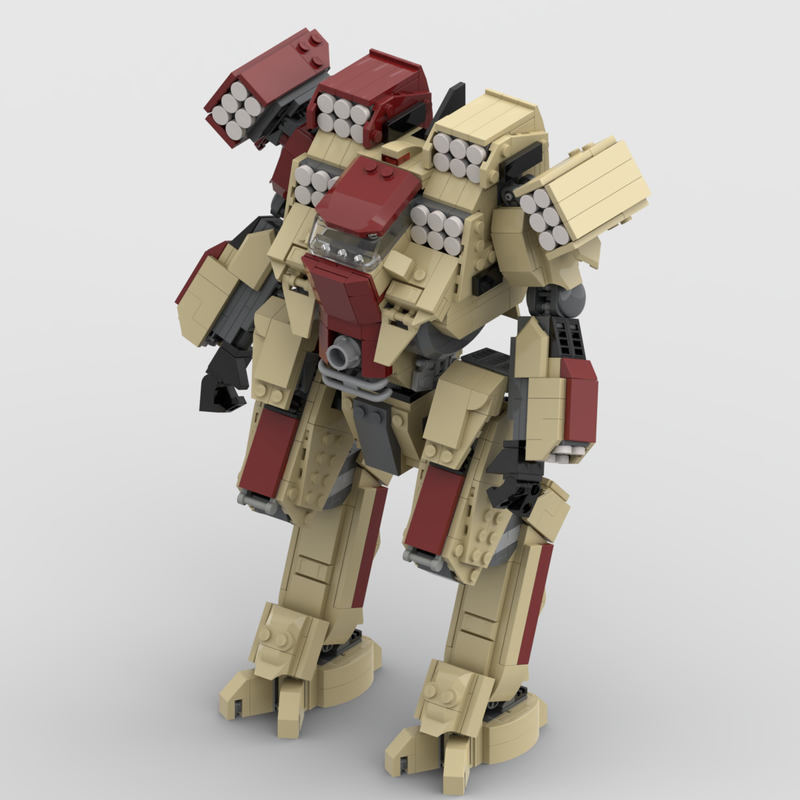 LEGO MOC-236888 Battletech Arctic Wolf by LoreOfMetal | Rebrickable ...