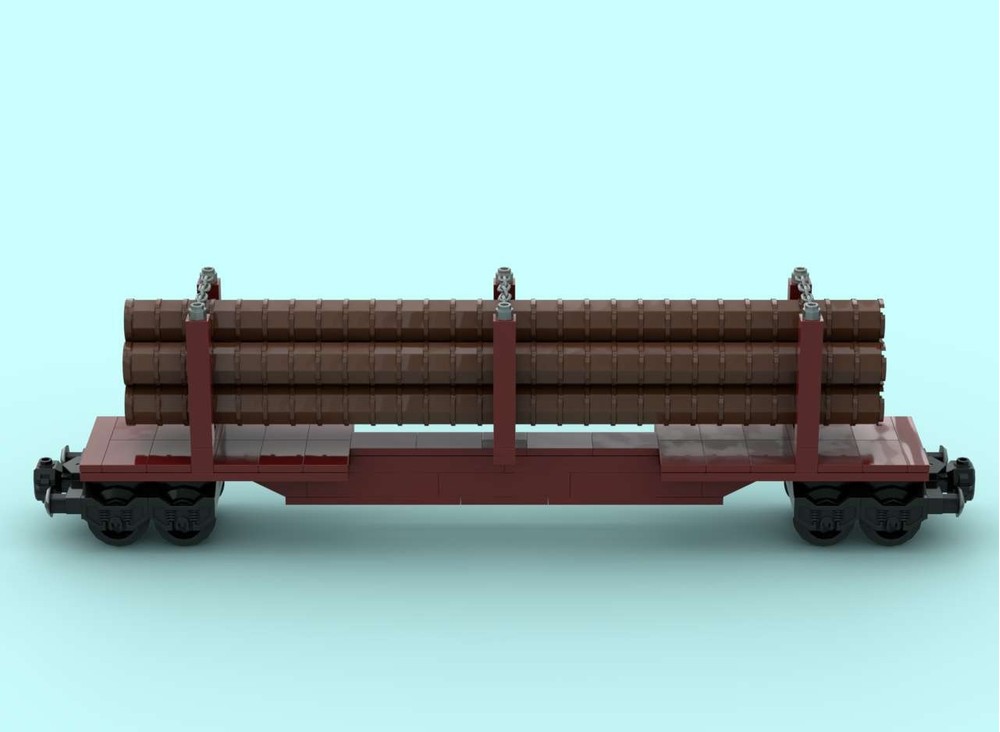 LEGO MOC-236894 Skeleton Log Train Car by CloneFlame102 | Rebrickable ...