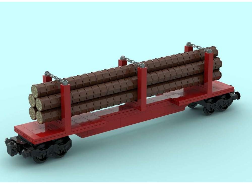 LEGO MOC-236894 Skeleton Log Train Car by CloneFlame102 | Rebrickable ...