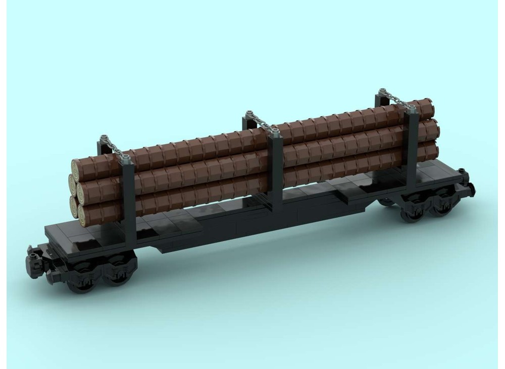 LEGO MOC-236894 Skeleton Log Train Car by CloneFlame102 | Rebrickable ...