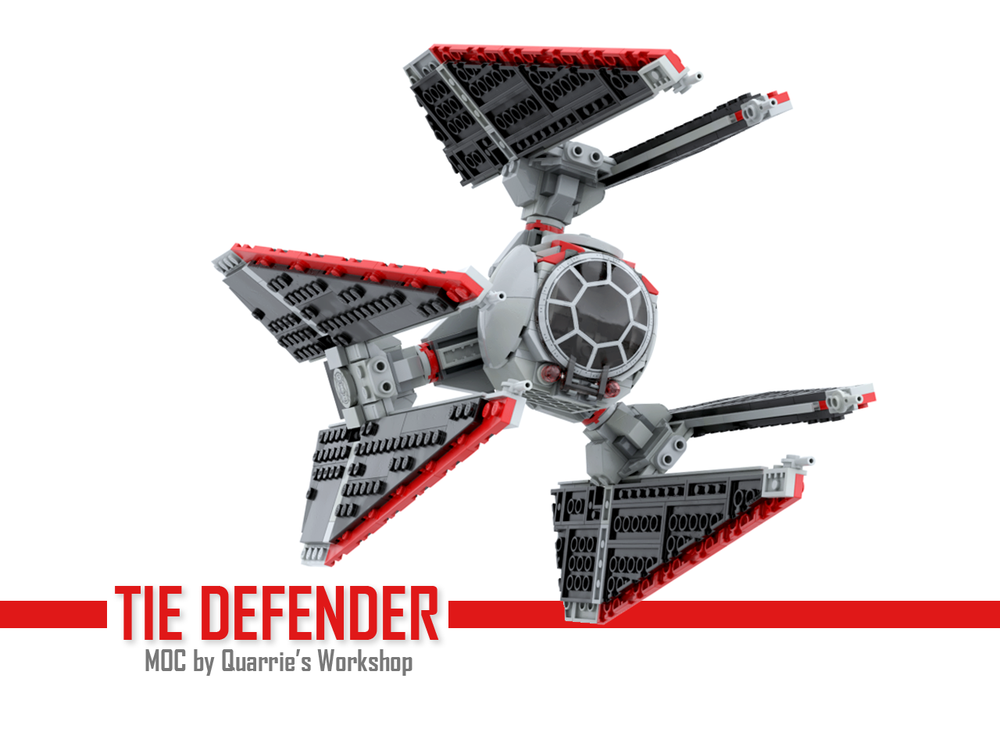 LEGO MOC-236908 Tie Defender (2025 version) by Quarries Workshop ...