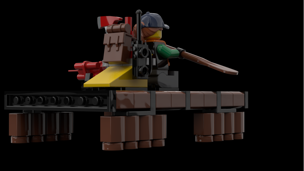 LEGO MOC Xtreme Team Raft Remake by PopeofTrans | Rebrickable - Build ...
