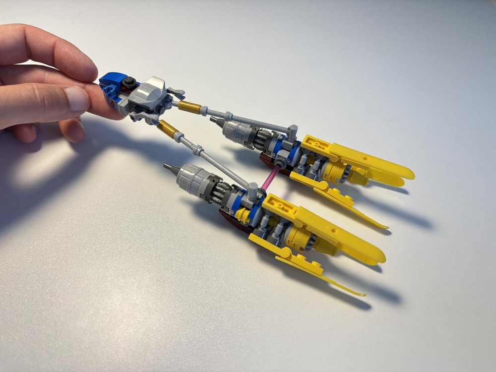 LEGO MOC-236926 Anakin's podracer diorama by VectorStuds | Rebrickable ...