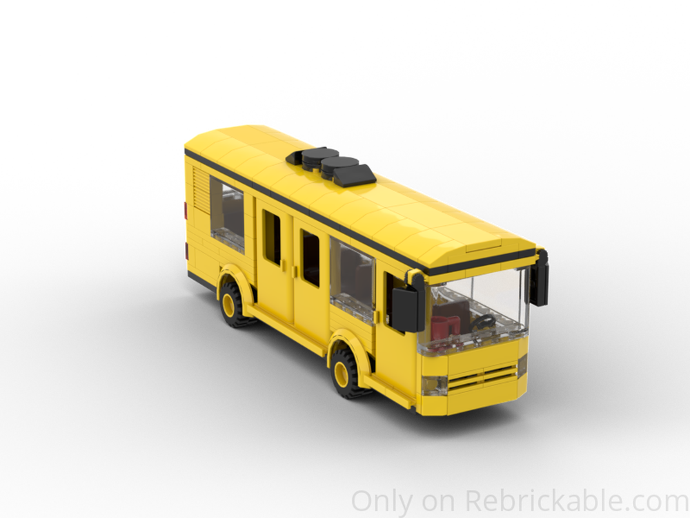 LEGO MOC City bus by Vitszy | Rebrickable - Build with LEGO