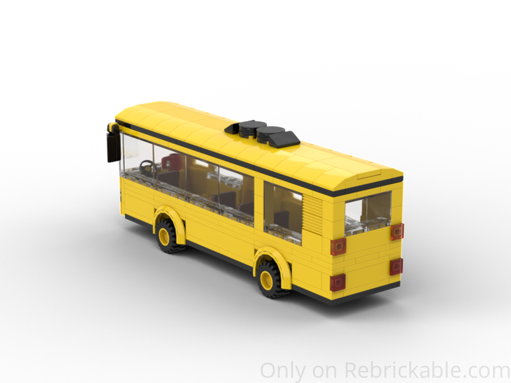 LEGO MOC City bus by Vitszy | Rebrickable - Build with LEGO