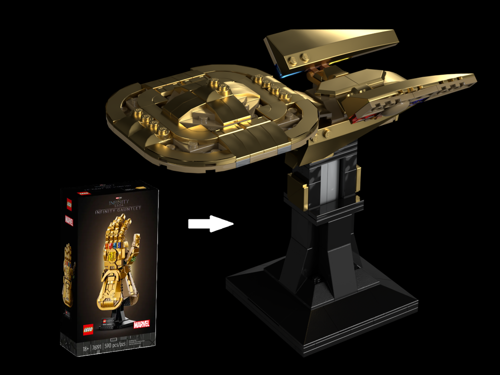 LEGO MOC 76191-1 USS Infinity by emil_mu | Rebrickable - Build with LEGO