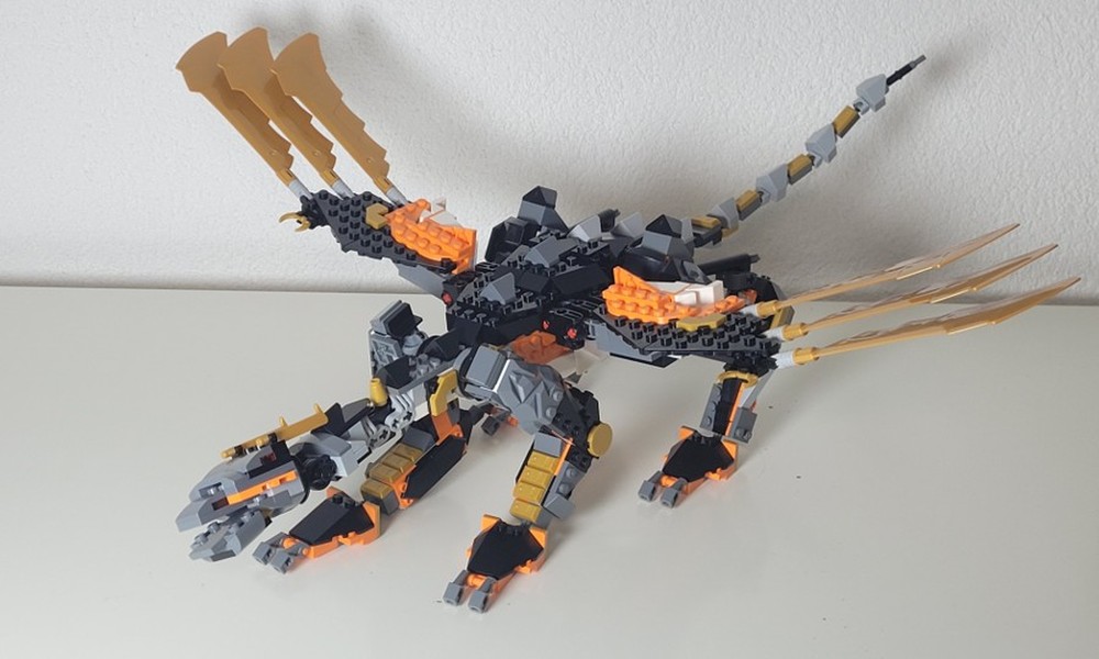 LEGO MOC-236968 71821 Titan Dragon by DrPhil | Rebrickable - Build with ...