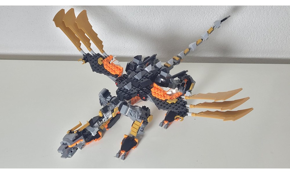 LEGO MOC-236968 71821 Titan Dragon by DrPhil | Rebrickable - Build with ...