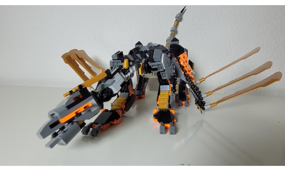 LEGO MOC 71821 Titan Dragon by DrPhil | Rebrickable - Build with LEGO