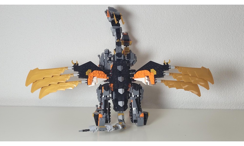 LEGO MOC-236968 71821 Titan Dragon by DrPhil | Rebrickable - Build with ...