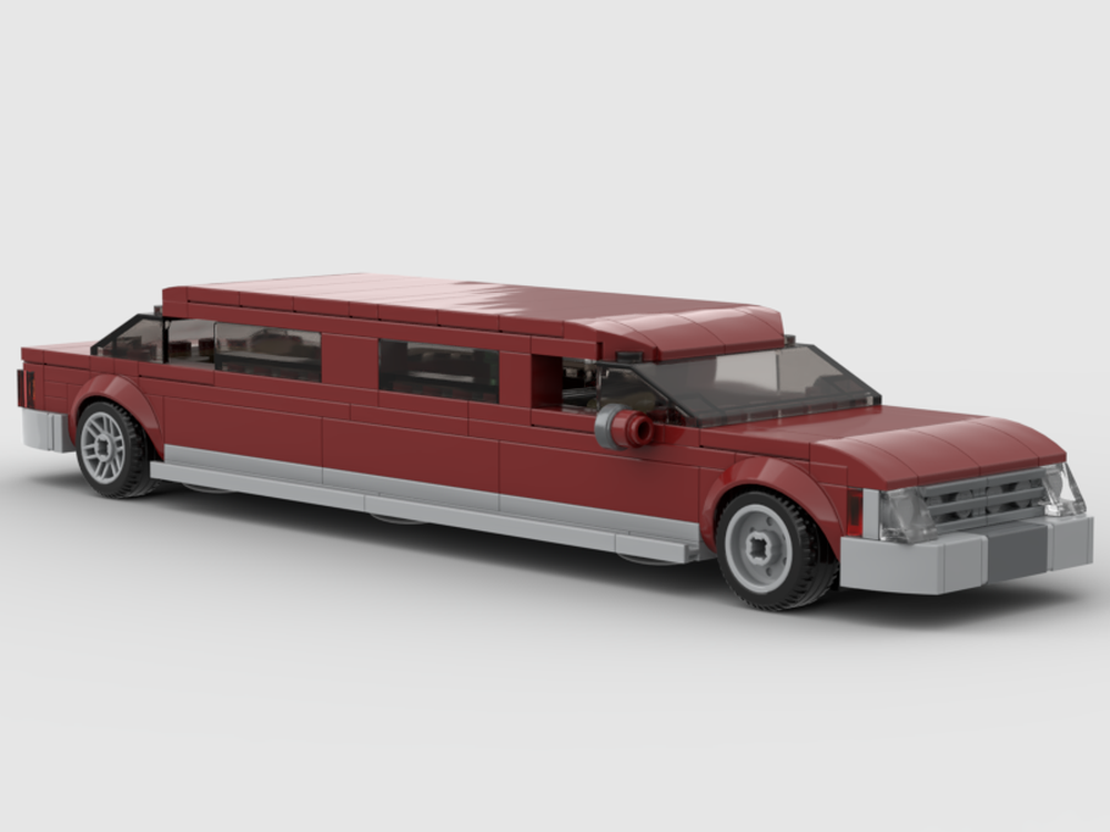 LEGO MOC-236969 Red Guardian Limo by Icehole | Rebrickable - Build with ...