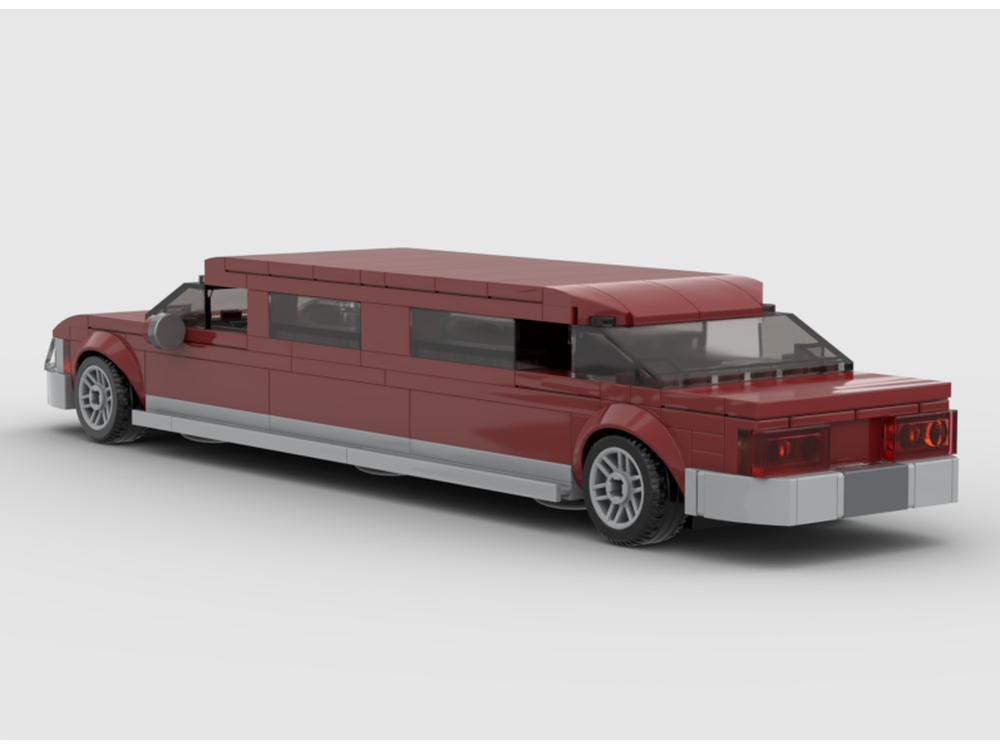 LEGO MOC-236969 Red Guardian Limo by Icehole | Rebrickable - Build with ...