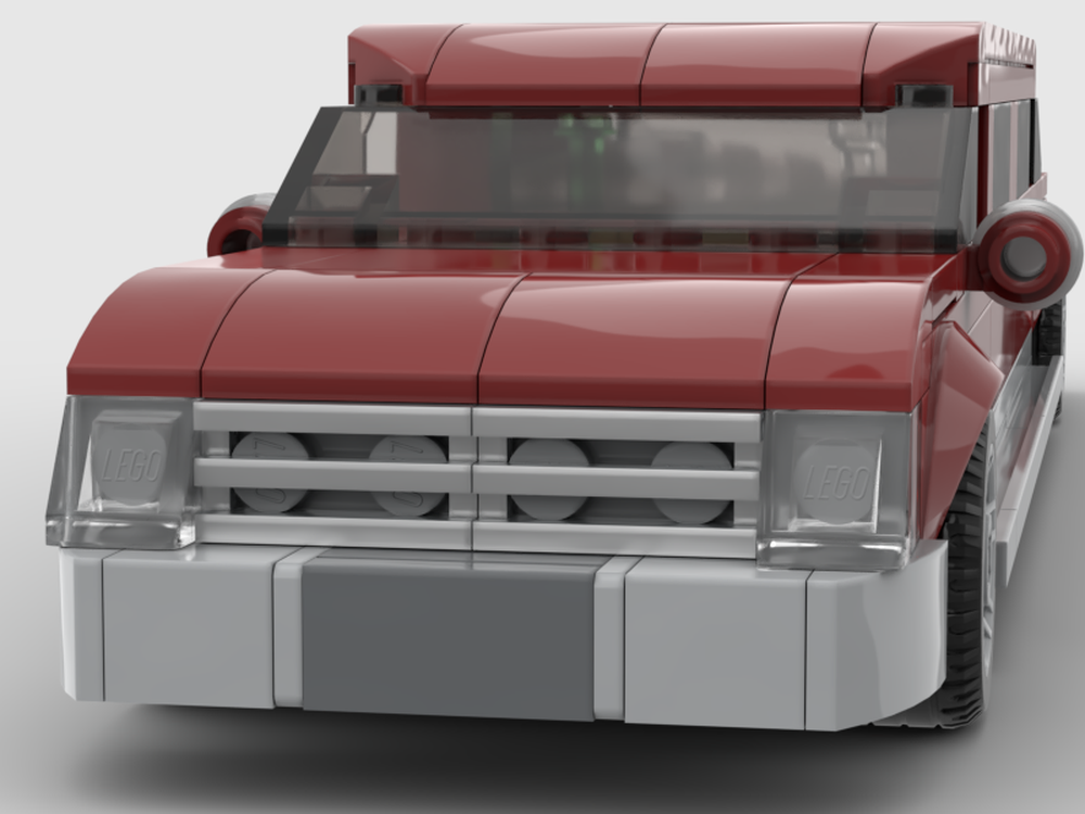 LEGO MOC-236969 Red Guardian Limo by Icehole | Rebrickable - Build with ...