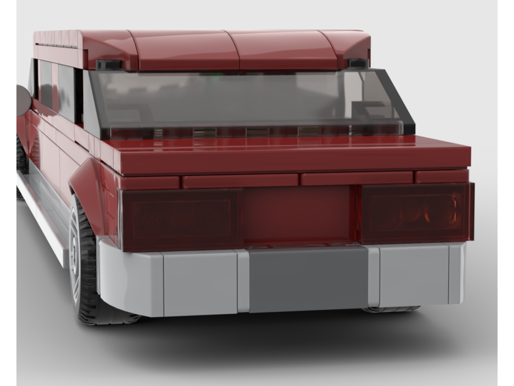 LEGO MOC-236969 Red Guardian Limo by Icehole | Rebrickable - Build with ...