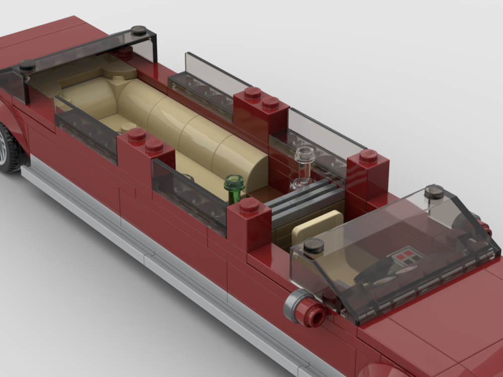 LEGO MOC-236969 Red Guardian Limo by Icehole | Rebrickable - Build with ...