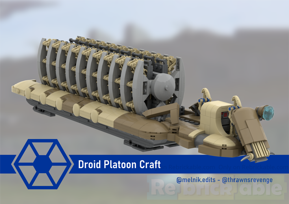 LEGO MOC Platoon Attack Craft Melnik by ThrawnsRevenge | Rebrickable ...