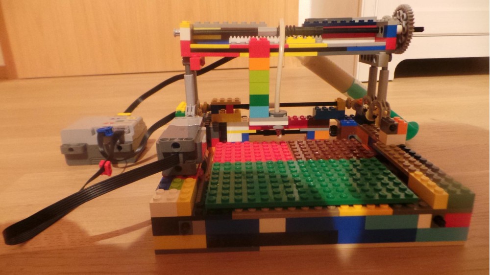 LEGO MOC 3D Drucker/ 3D Printer by Penguin2_0 | Rebrickable - Build ...