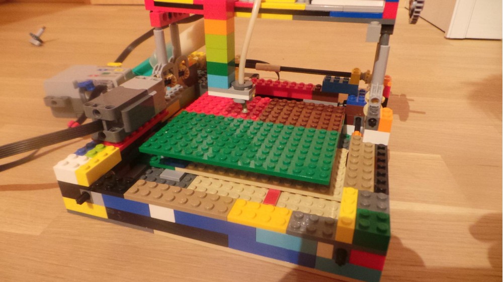 LEGO MOC 3D Drucker/ 3D Printer by Penguin2_0 | Rebrickable - Build ...