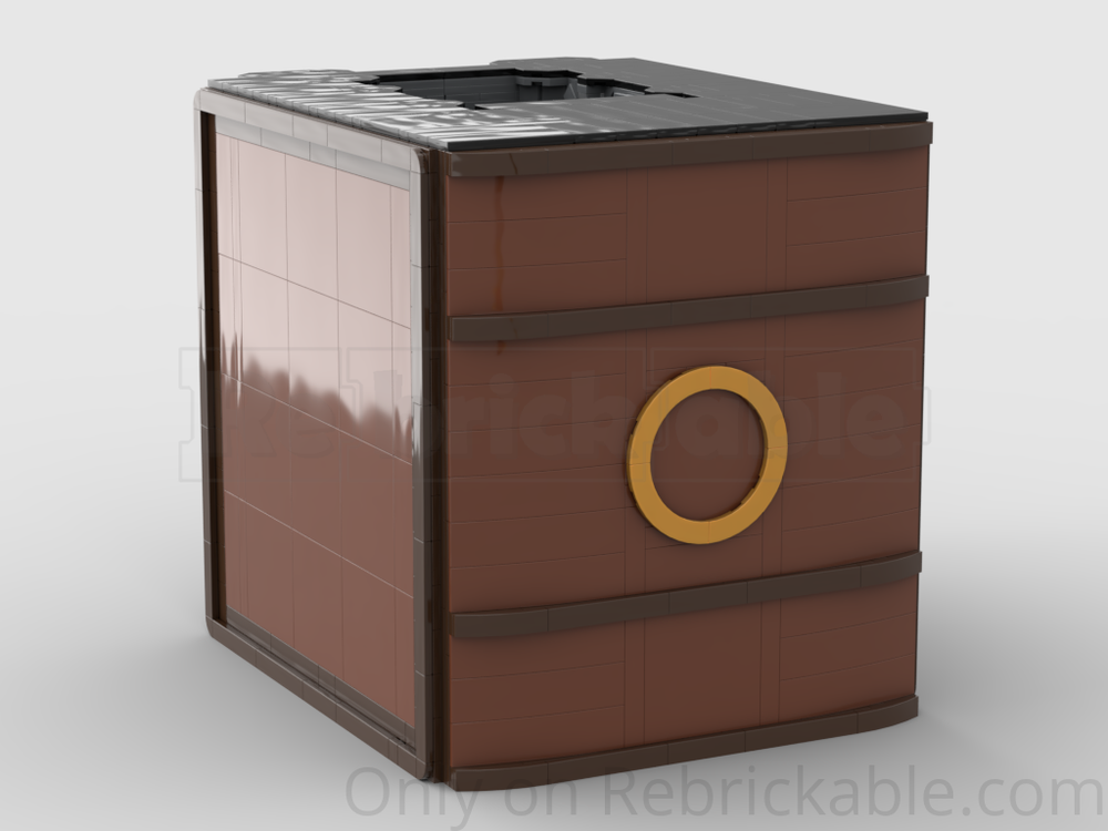 LEGO MOC Crack of Doom: Destruction of the Ring - Deluxe version by ...