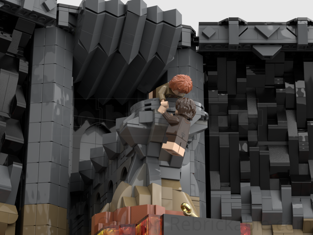 LEGO MOC Crack of Doom: Destruction of the Ring - Deluxe version by ...