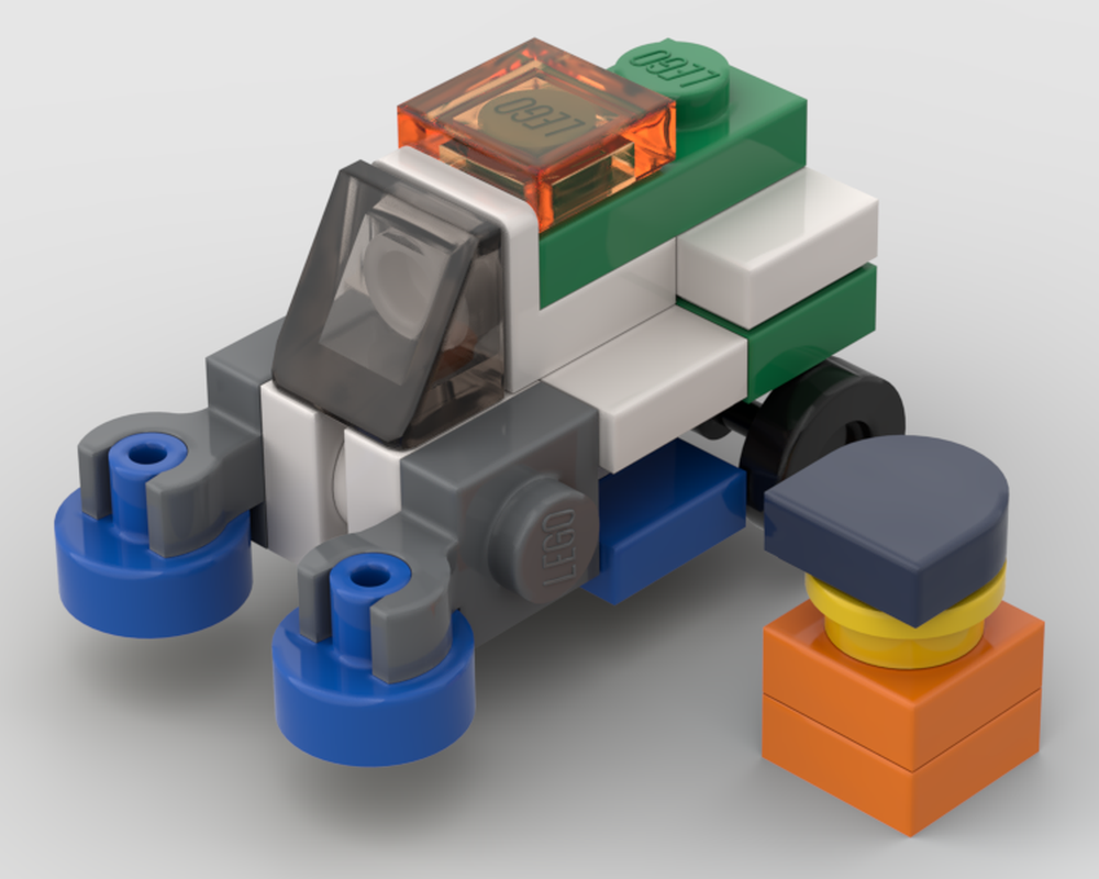 LEGO MOC Micro Street Sweeper by Deadlywere | Rebrickable - Build with LEGO