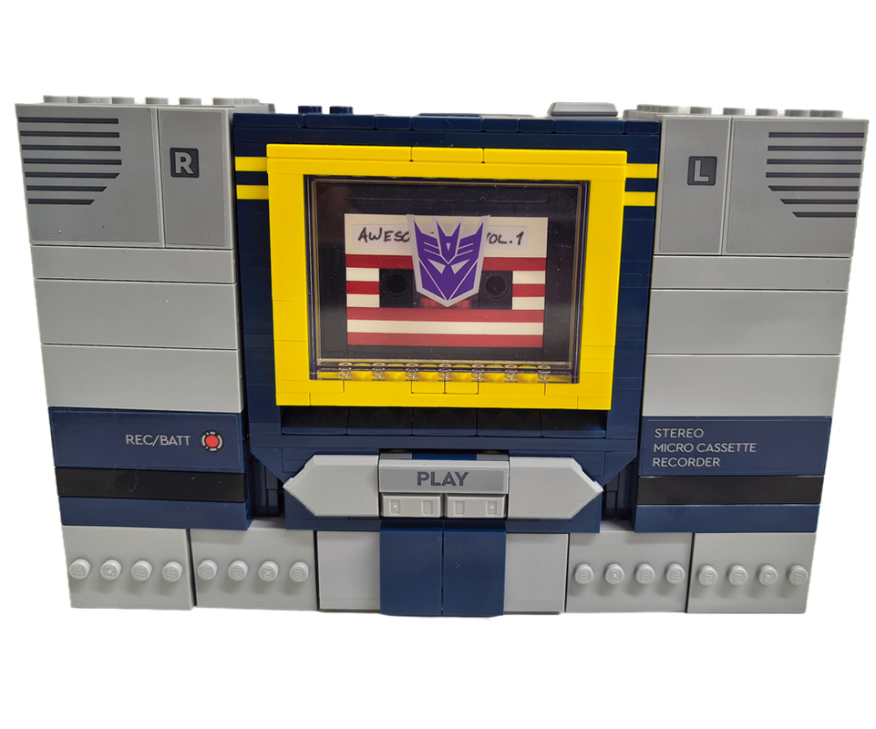 LEGO MOC Awesome Mix cassette for Soundwave by ClintM | Rebrickable ...