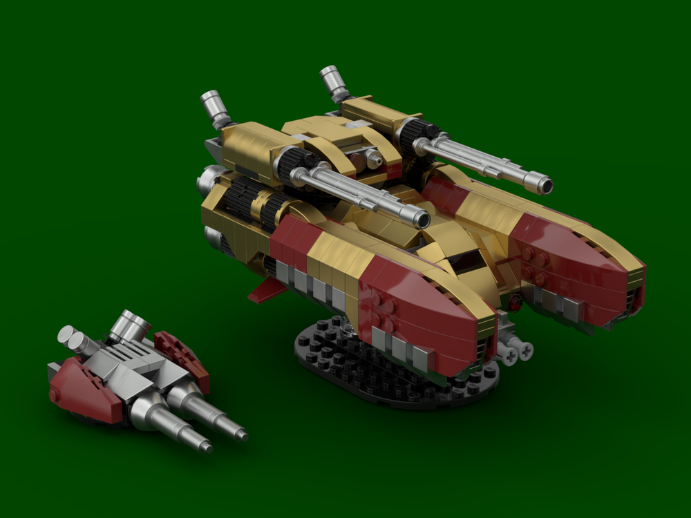 LEGO MOC Adeptus Custodes "Caladius" Grav-tank by Kogi | Rebrickable ...