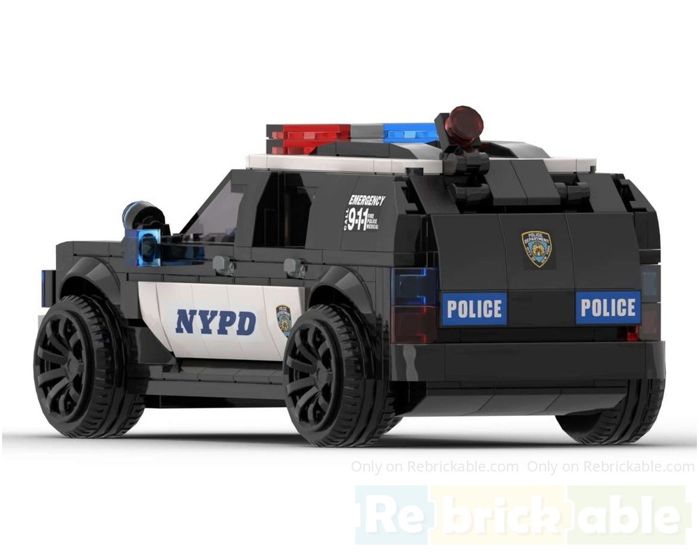 LEGO MOC-237045 FORD Explorer NYPD by MarkMOC71 | Rebrickable - Build ...