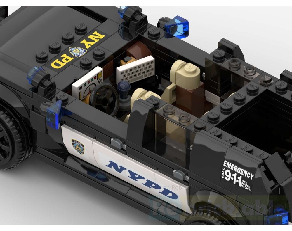 LEGO MOC-237045 FORD Explorer NYPD by MarkMOC71 | Rebrickable - Build ...