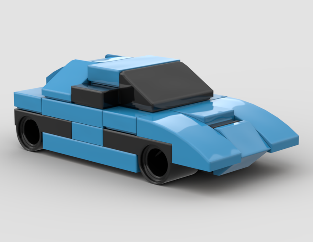 LEGO MOC 1972 Detomaso Pantera by DLQuin™ | Rebrickable - Build with LEGO