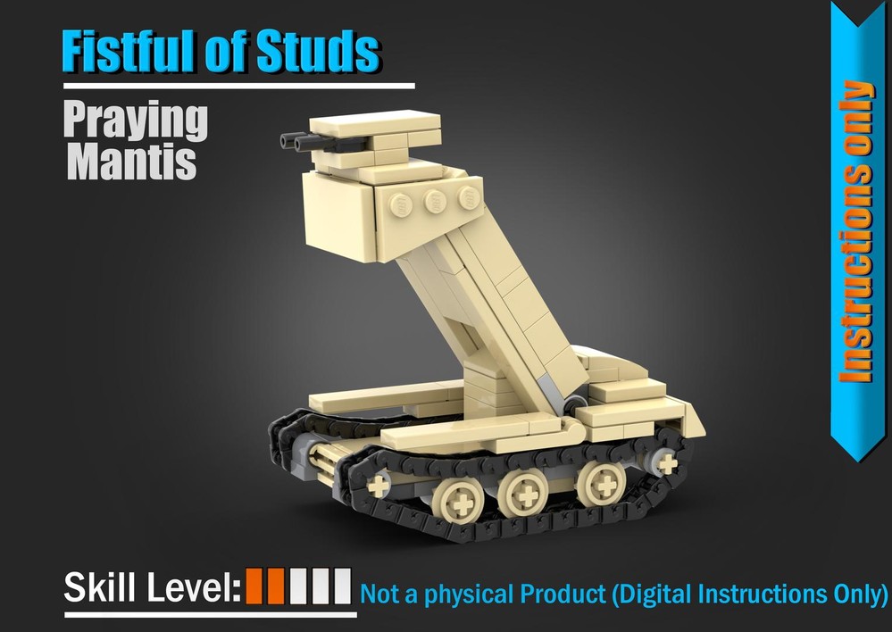 LEGO MOC Praying Mantis Tank by FistfulofStuds | Rebrickable - Build ...