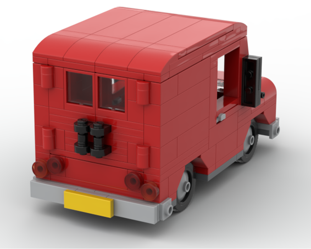 LEGO MOC Postman Pat's mail van by EBbuilds | Rebrickable - Build with LEGO