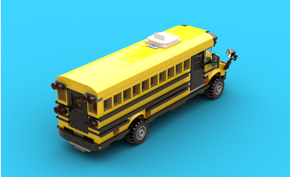 LEGO MOC School Bus by brickfolk | Rebrickable - Build with LEGO