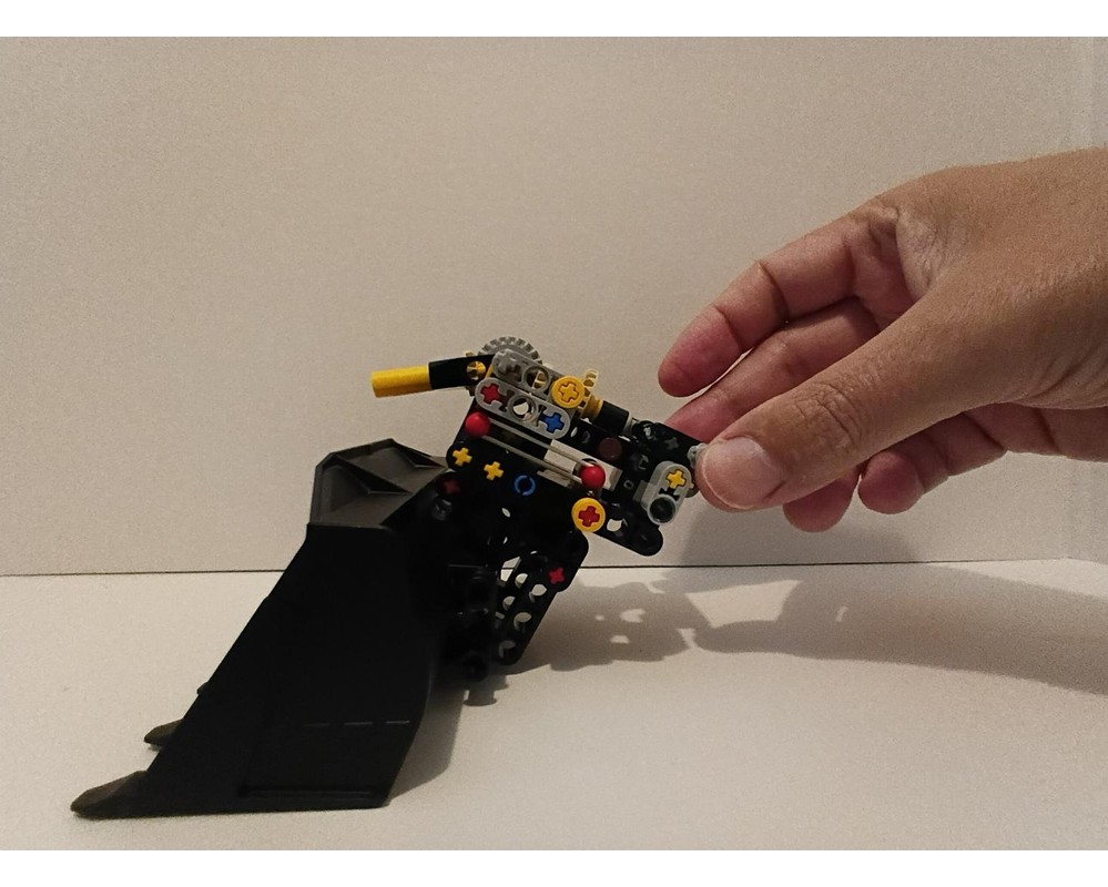LEGO MOC Tilting Bucket attachment for Volvo EC500 Hybrid Excavator Mod ...